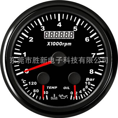 转速表800RPM水温油压组合仪表热销新品