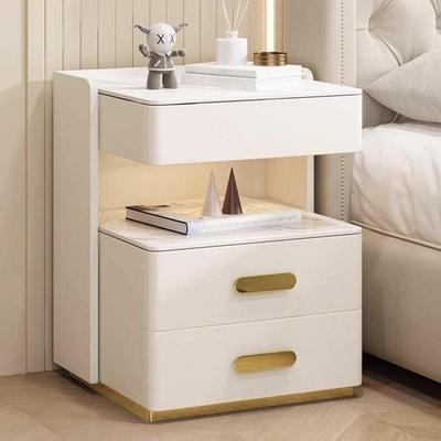 轻奢实木智能床头柜-Multifunctional松木系列-E0级安全环保-免安