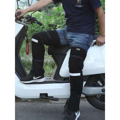 电动车摩托车护膝保暖骑车防寒防风男女挡风专用护腿骑行护套冬季