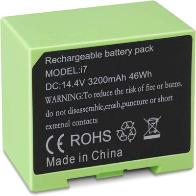 适用于iROBOTE系列E5E6i7i8550电池ABL-D1扫地机吸尘器电池