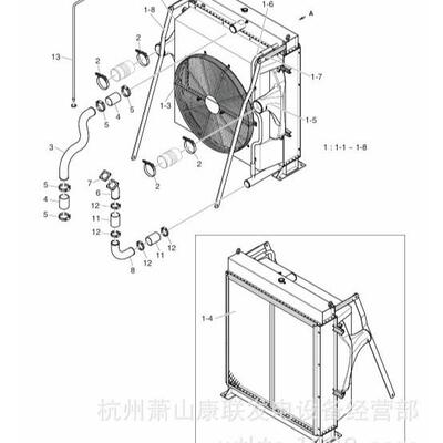440311-00352散热器PU158斗山