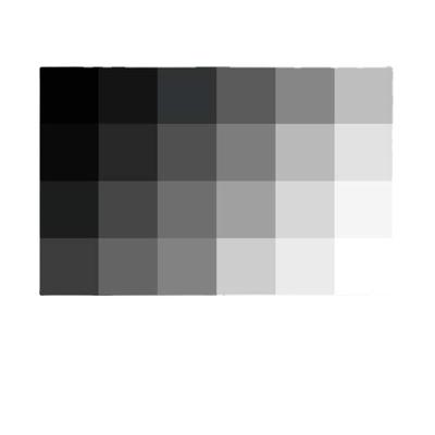 3nh三恩驰灰阶卡ISO21550扫描仪动态范围图卡YE240透射24色块灰卡