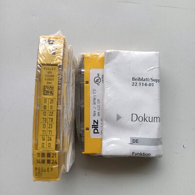 议价PSSU E F 4DI输入模块312200皮尔兹/PILZ可维修
