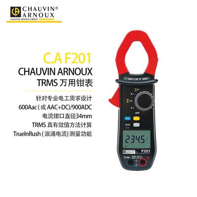 法国CA钳形表F205/F203/F201F6K位AC/DC便携TRMS/谐波/相序钳表