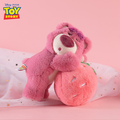 正版迪士尼草莓熊毛绒挂件