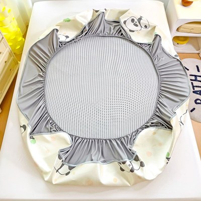 定制夏天冰丝凉席儿童床笠罩120X190X150X90*135X200X220cm榻榻米