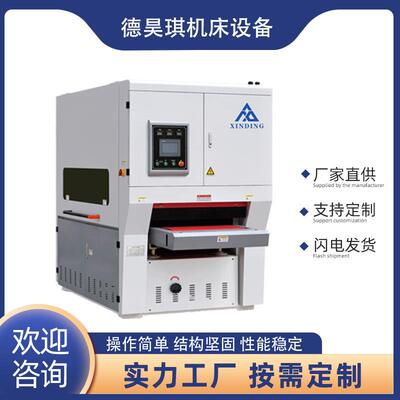商用大型平面抛光拉丝机去毛刺砂光机金属平面自动抛光机XDP-RR