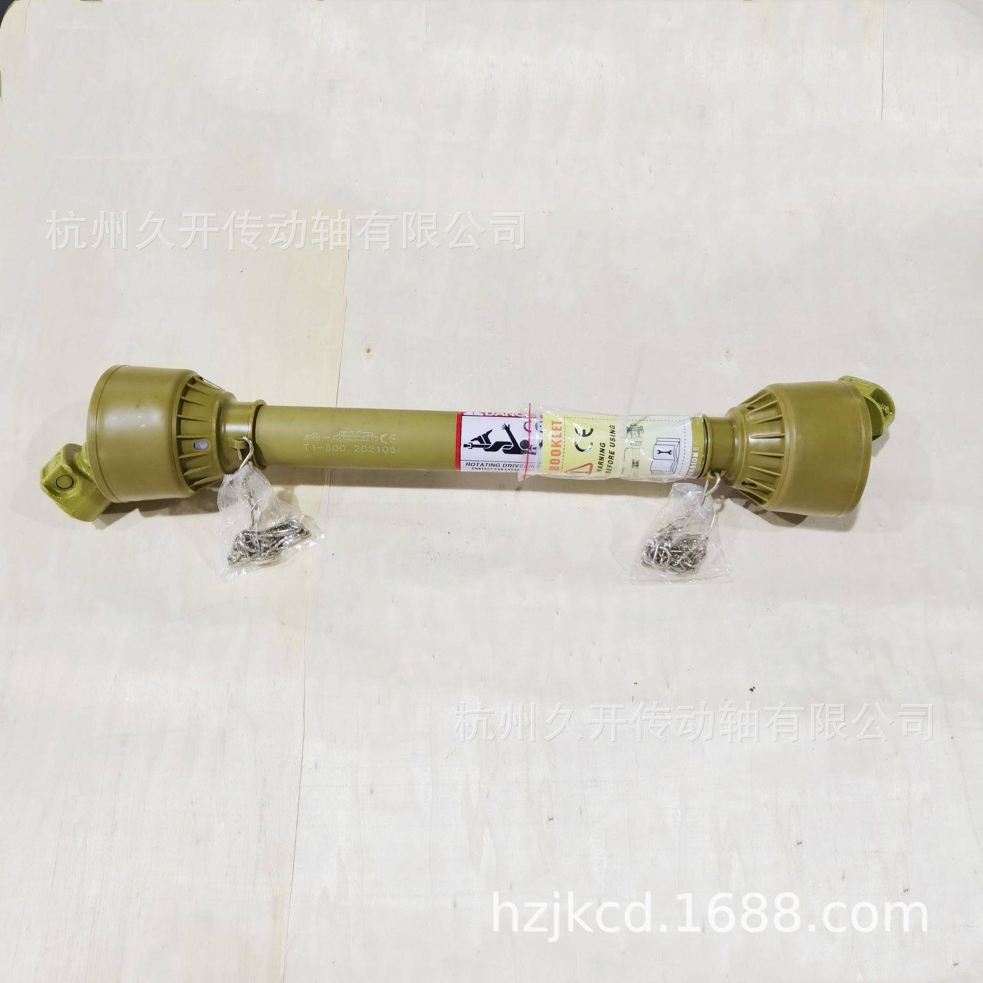T1小马力传动轴三角管农机传动轴05B蘑菇销PTO传动轴