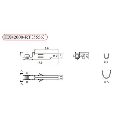 全金HXH红星5557/5556-21RT 42000-21RT 镀金 6000/盘*3盘起订