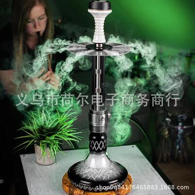 The hookah新款多种方式出烟大号不锈钢水烟壶hookah shisha
