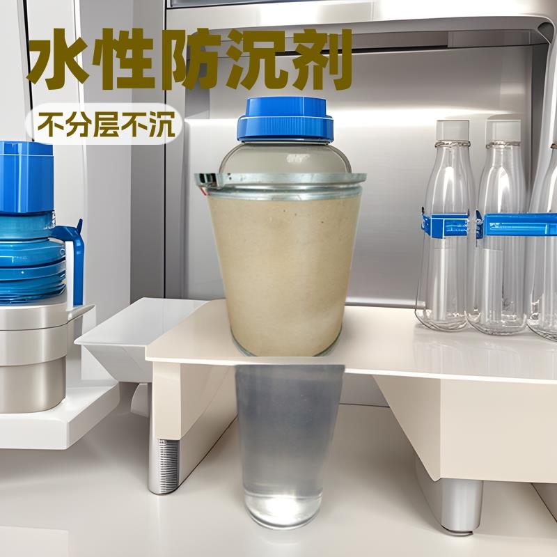 工厂直销水性悬浮剂X40不分层不沉淀可以悬浮金属粉水性防沉剂
