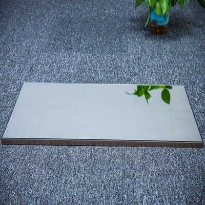 轻奢极简全身家用落地镜无铜银镜铝合金隐藏边框卧室落地穿衣镜