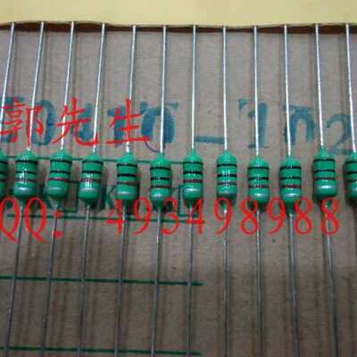 厂家直销1/2W色码电感LGA0410-561K色环电感器0.5W 560UH卧式密封