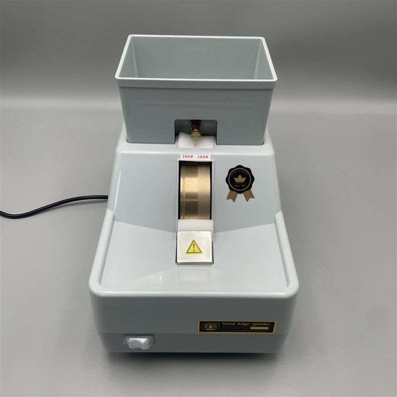 大友镜片手动机眼镜手磨磨边机良功率修边机器眼镜镜片倒角机设备