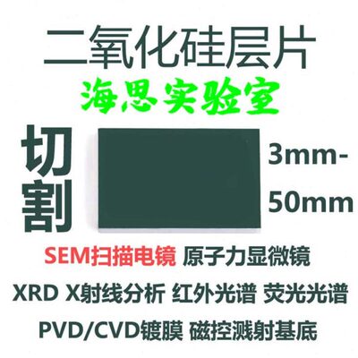 二氧化硅片层片高纯单晶硅医药SEM光学生物载体科研 海思实验室
