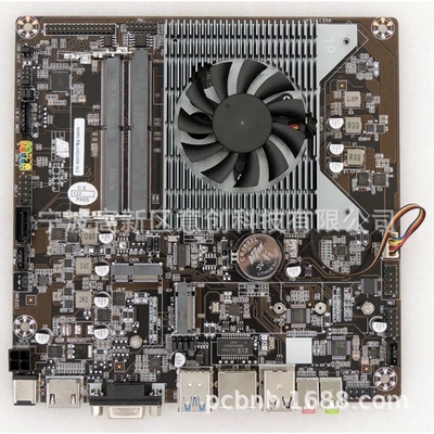 设计生产CPU X86多核心ITX电路控制板工控一体机N5095电脑主板