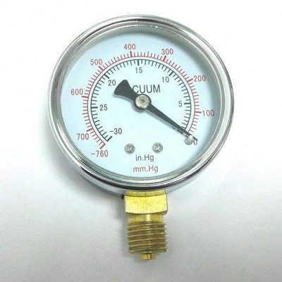-30inhg-0 -760mmhg-0 z-60 Φ60mm m14*1.5 径向 负压计 真空表