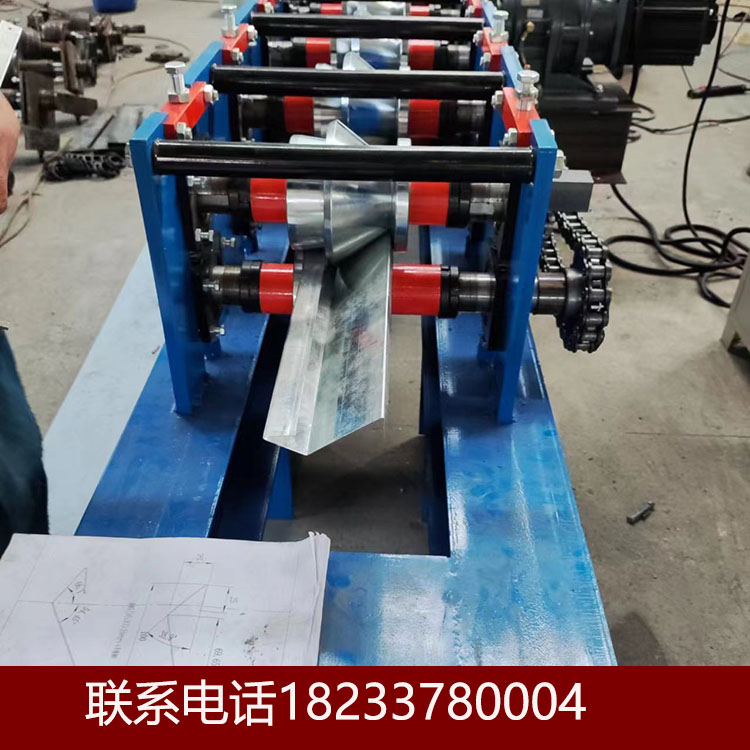 角钢成滚机U包槽机器百叶窗叶片型压机c型钢角柱不锈钢门框型边机