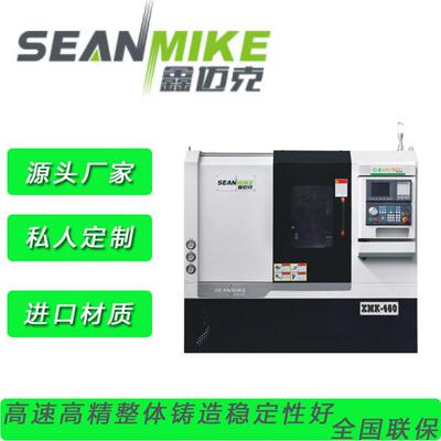 斜床数控车床控车床TCK56-500全自动45度排屑方便可自动化桁架机