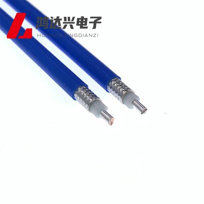FM402同轴欧频电缆 损5射姆连接线 RG141半柔半钢线 低2耗25欧姆