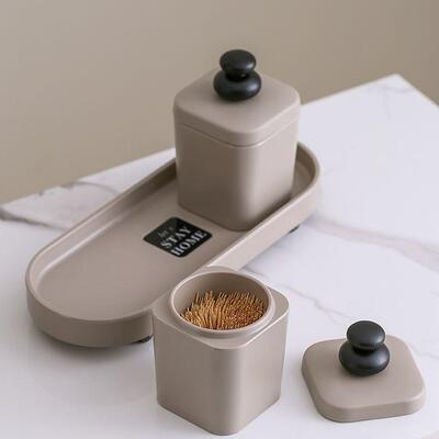 玄关钥收纳匙北欧ins桌面装摆件现代简约EIW饰轻首饰奢托盘棉签盒