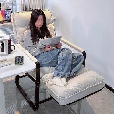 宿舍大学生书桌子休家用适久舒坐电脑椅办EHP公午可躺靠椅背懒人