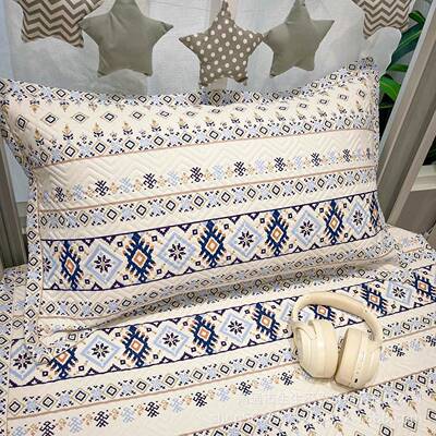 学生宿舍棉老粗布垫床垫90x1纯90全亚麻EX250811床盖床单人软褥子