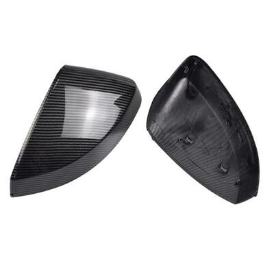 适041001用于12-倒320款奥迪AS3替8VRS3车镜盖后视镜罩碳纤纹外壳