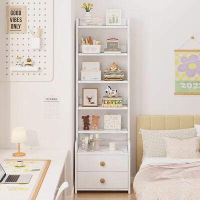 床头柜卧室家用简加高现代简易50449置架物柜约子物收纳储柜床边