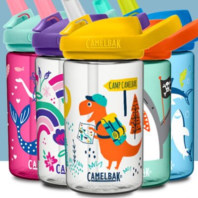 美国CamelBak驼峰儿童运动水壶单层便携塑料吸管户外旅游防漏水杯