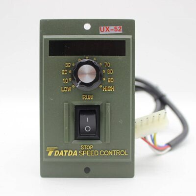 UX-52交流220V减速电机CNDF马达数显调速器6W15W25W40W60W90W120W