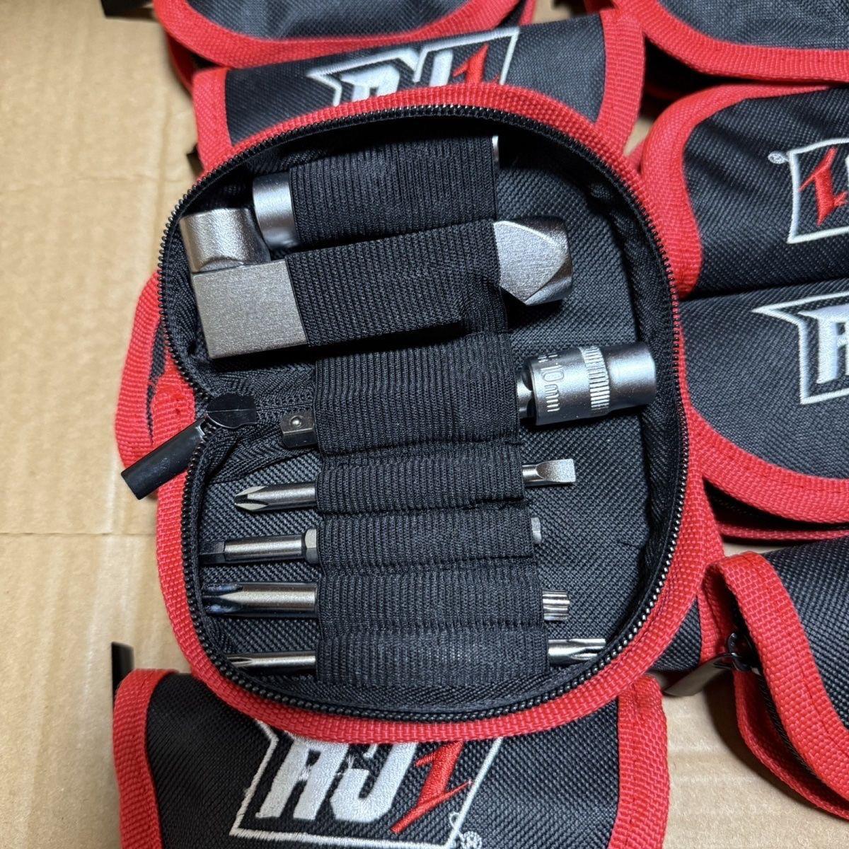 AJ1越野摩托车工具包摩托车维修工具包便携螺丝刀套筒扳手工具包