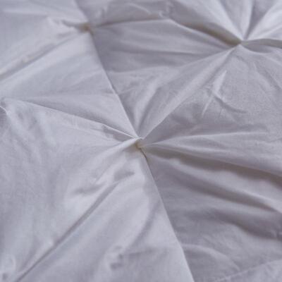 直播高羽档扭花面包羽绒被芯VZV白鹅纯棉丝绒纤被子维四季被不跑