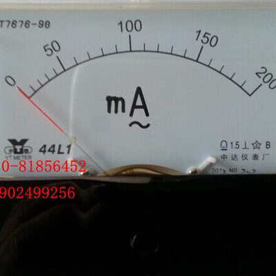 交流电流表44L1-200MA 44L1-300MA 44L1-500MA 44L1-MA