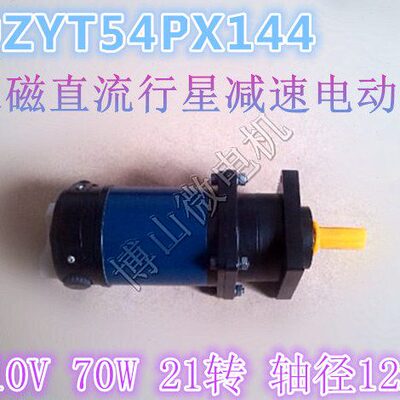 博山微电机 70ZYT54PX144 博山减速电机 20转 110v减速电机