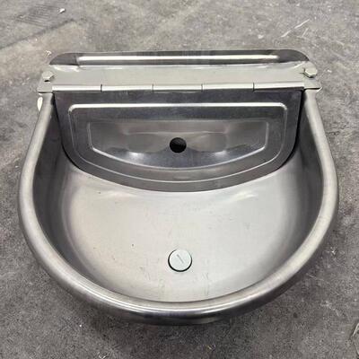 不源锈钢牛马羊动饮水器饮RCW水自槽牛厂用喝水碗铸铁饮水碗机械