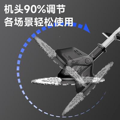 新款一体割草MYV电机无坪刷充式大率功打草农用收割除草神器草机