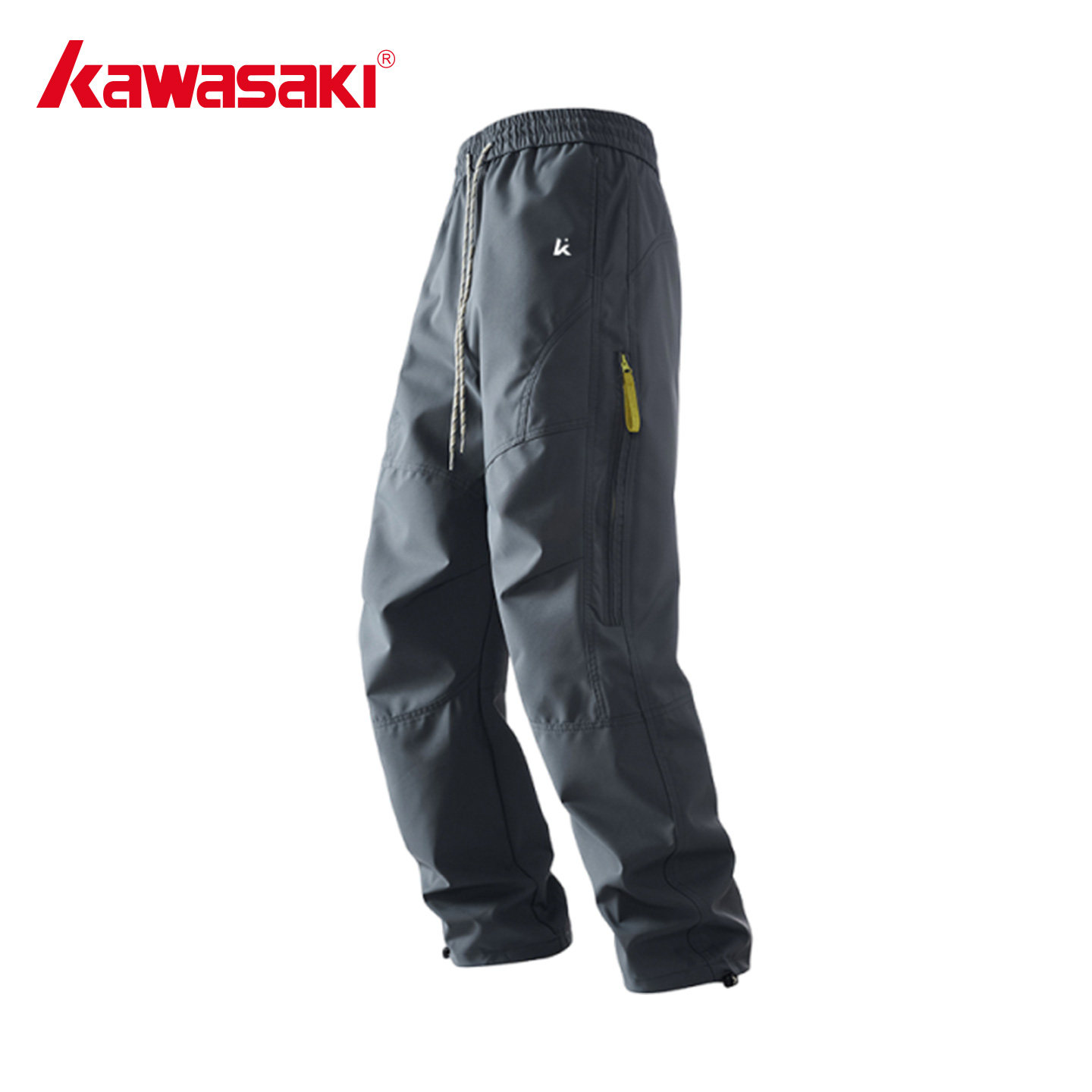 kawasaki川崎品牌直销冲锋裤伞兵直筒工装裤户外防风登山裤休闲裤