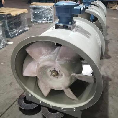 防腐防爆直筒斜流风机 SWF-I-6.5 7.5KW 21864-25124m3/h