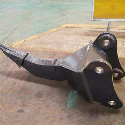 中铠鹰嘴钩园林草坪用破土器 双沟双齿挖冻土用松土器 单钩松土器