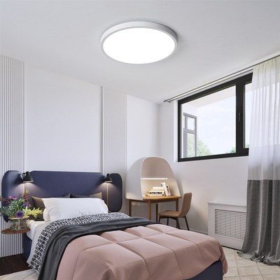 灯具定制吸顶灯圆形卧室灯可贴牌亚克力书房走廊阳台酒吧灯