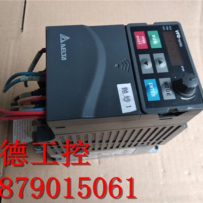 9成新 台达变频器 VFD007E43T 0.75KW三相380V 现货实拍 包好用