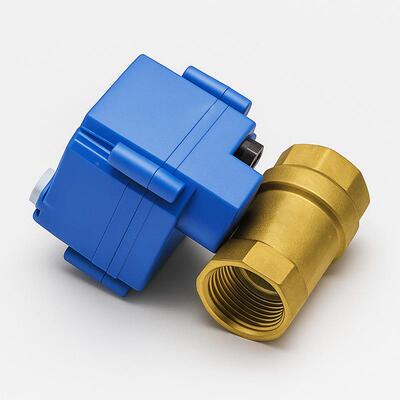 阀门厂家供应CWX-25三S带手动功能D线两控电动球阀N29735铜常闭型