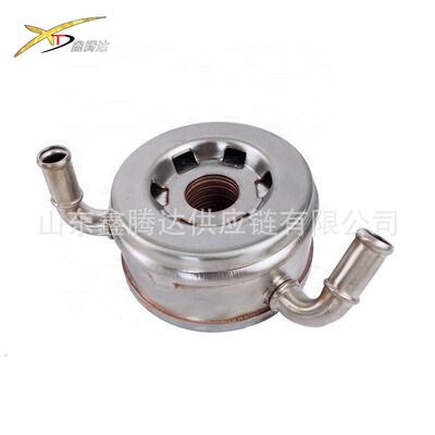 124100-5710不锈钢机油冷却器oilcooler用于4TNV82 4TNV94 4TNV98