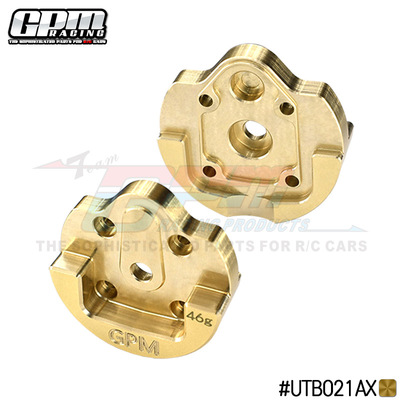 RC遥控车AXIAL-1/18 UTB18 小山羊 黄铜前后门桥配重盖(单个46g）
