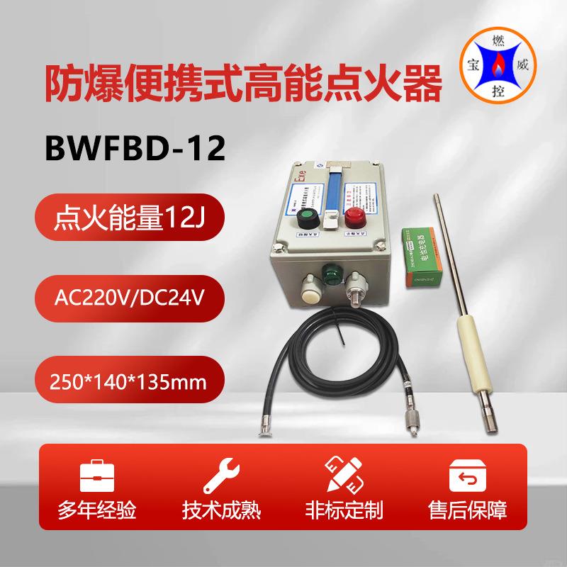 宝威燃控 BWFBD-12 防爆便携式高能点火器 移动式点火装置 运行稳