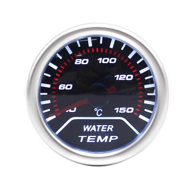 跨境汽车改装仪表水温表52mm2寸12V40~140摄氏度墨镜水温表