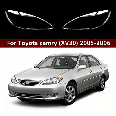 适用于丰田佳美大灯罩05款进口Camry前大灯透明灯罩XV30大灯壳