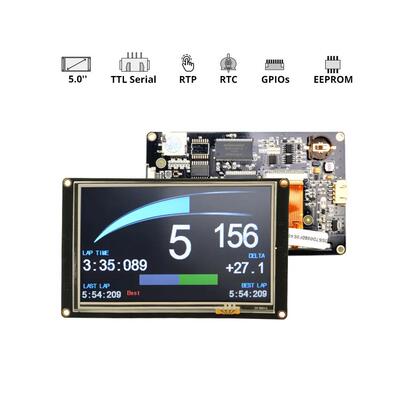 Nextion NX8048K050 增强版 5寸人机交互界面HMI 英文版内核