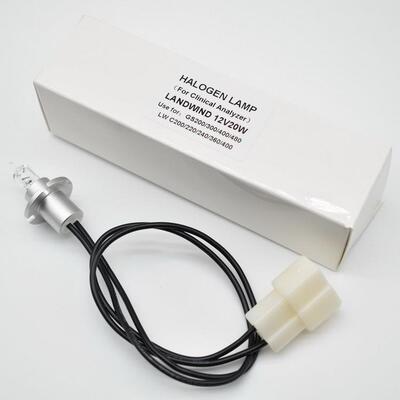 锦瑞生化分析仪光源灯泡12V20WGS200/300/320/400/48012V20WA